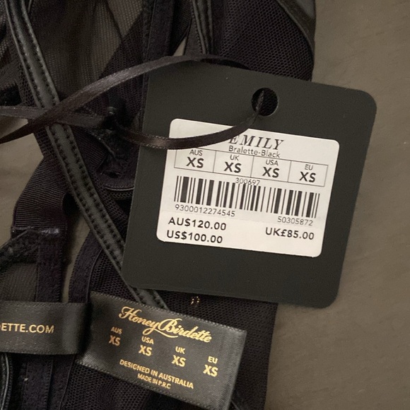 Honey Birdette | Intimates & Sleepwear | Honey Birdette Emily Nero ...